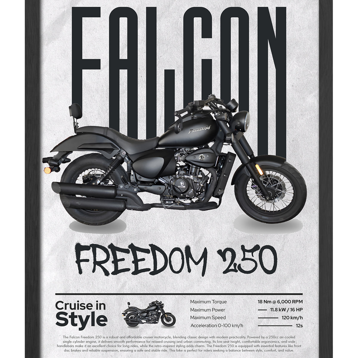 Falcon Freedom 250 – Duvarda